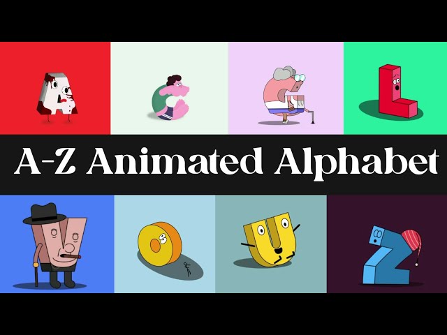 Animated Alphabet A To Z