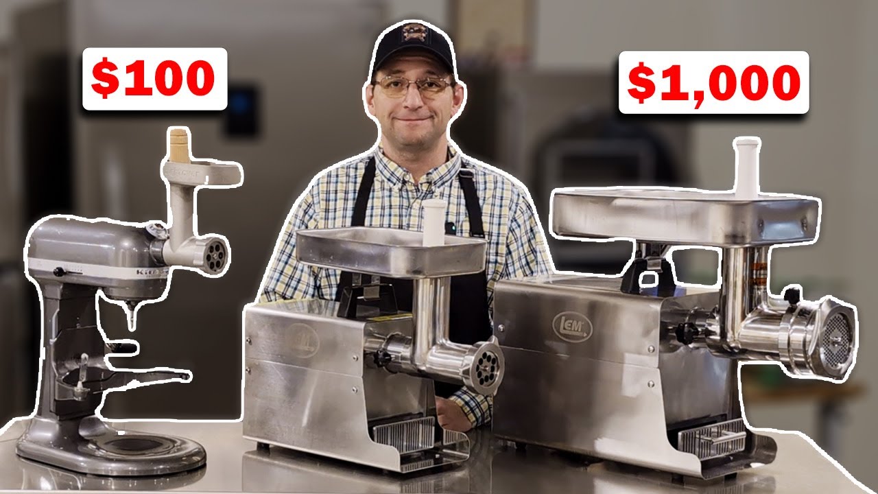 Are Expensive Meat Grinders Actually Worth It? ($100 vs $500 vs $1000 ...