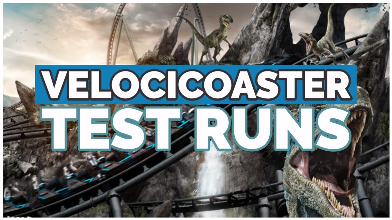 Velocicoaster Off-Ride Testing - Islands of Adventure New Coaster - YouTube