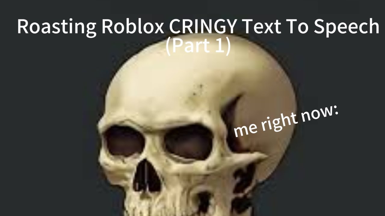 Roasting CRINGY Roblox Text To Speech,Part 1! - YouTube