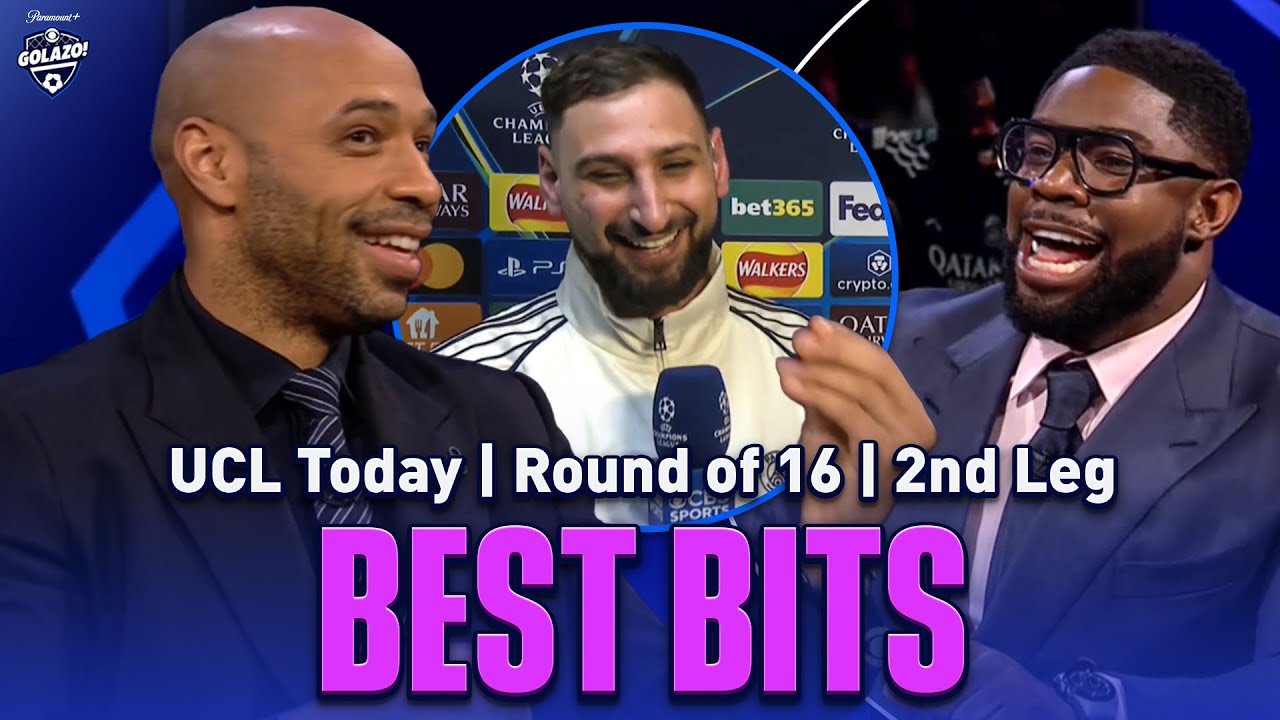 Big Meeks knows Italian?! UCL Today BEST BITS with Kate, Thierry, Jamie ...