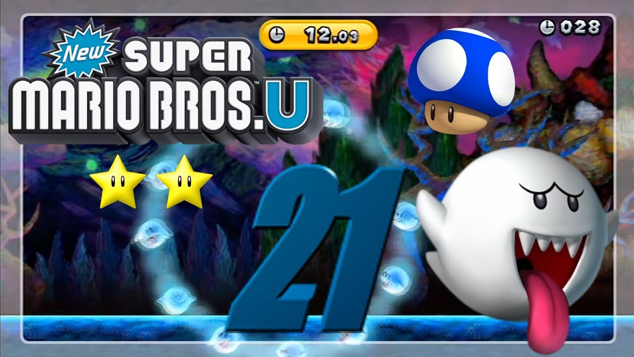 [Let's Play] New Super Mario Bros. U - Herausforderungen - Teil 21 ...