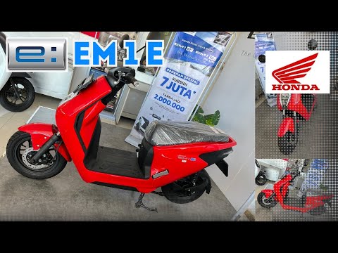 Honda em 1 e | motor listrik Honda pertama di Indonesia - YouTube