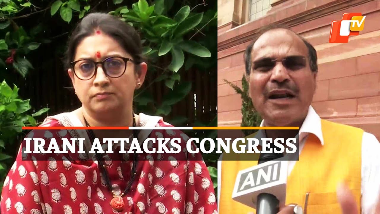 Congress Is Adivasi Virodhi, Mahila Virodhi, Gareeb Virodhi: Smriti ...