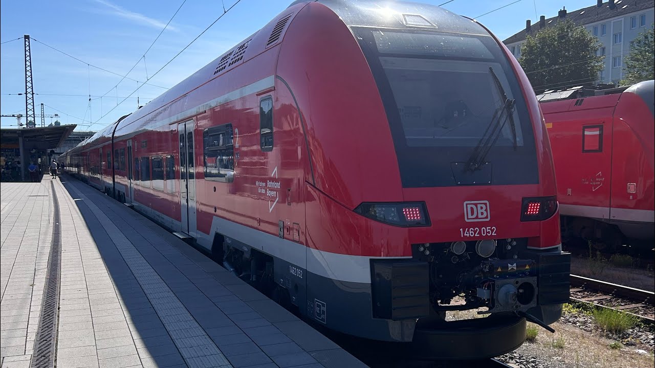 Die erste Fahrt im Desiro HC der DB auf dem RE3 - YouTube