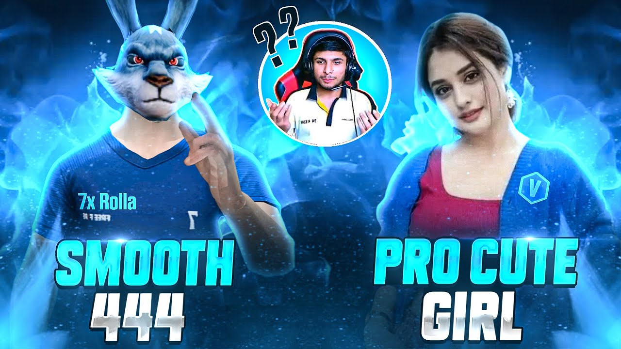 "Smooth 444 Shatters Pro Girl's Ego in FF 😱🔥 | Unbelievable Showdown ...