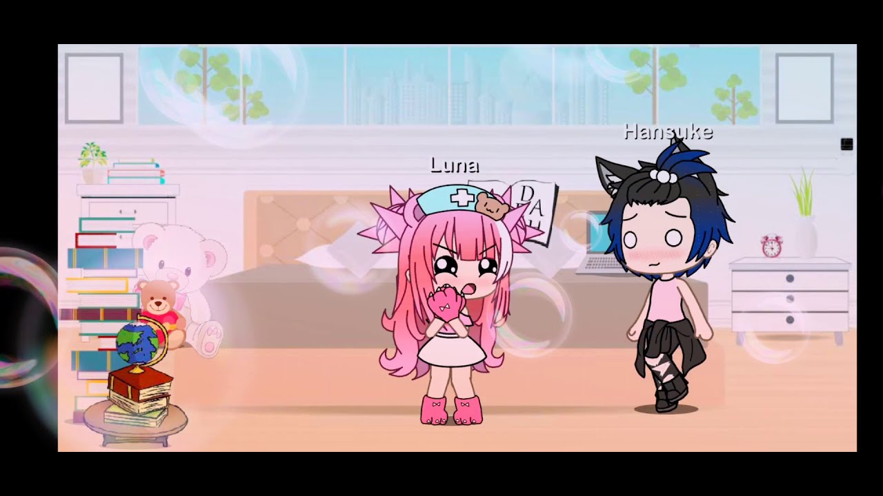 Gacha life luna x hansuke - YouTube