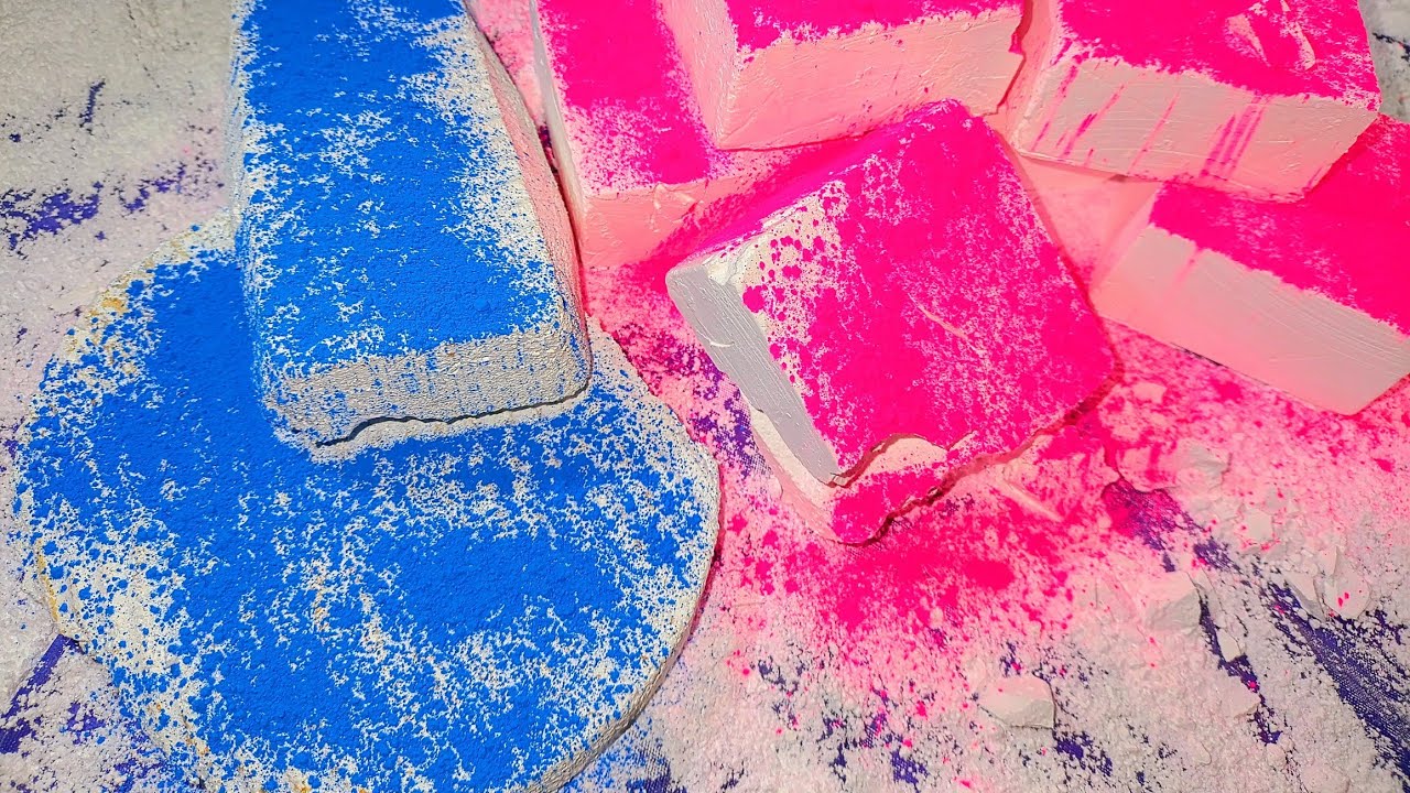 ASMR chalk🤍Very soft chalk nice sounds crunching and tapping ...