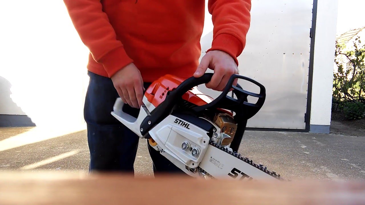 Stihl MS 261 - YouTube
