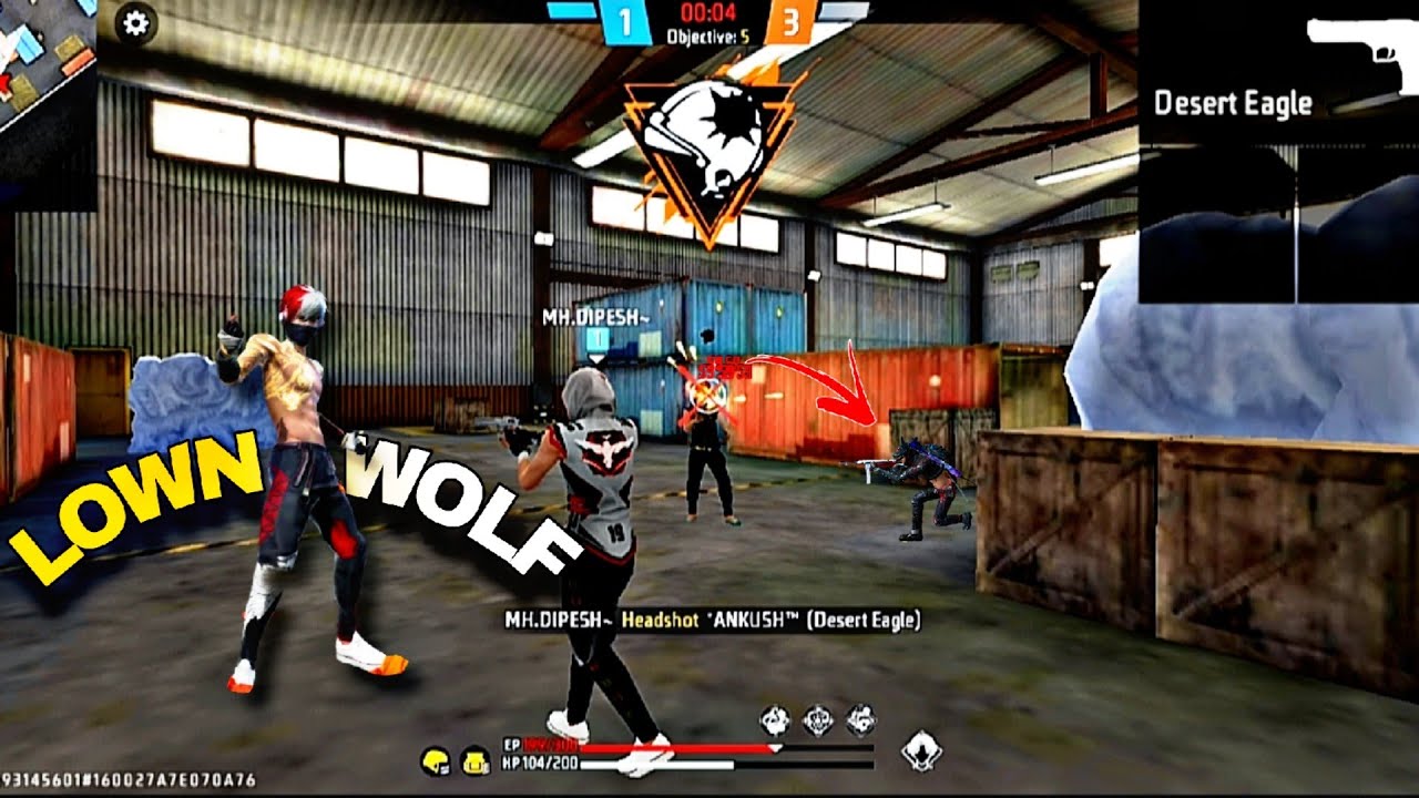 LOWN WOLF🤡ONLY RED NUMBER 99%🛑||FREEFIRE INDIA💥@Rider_001-n6v - YouTube