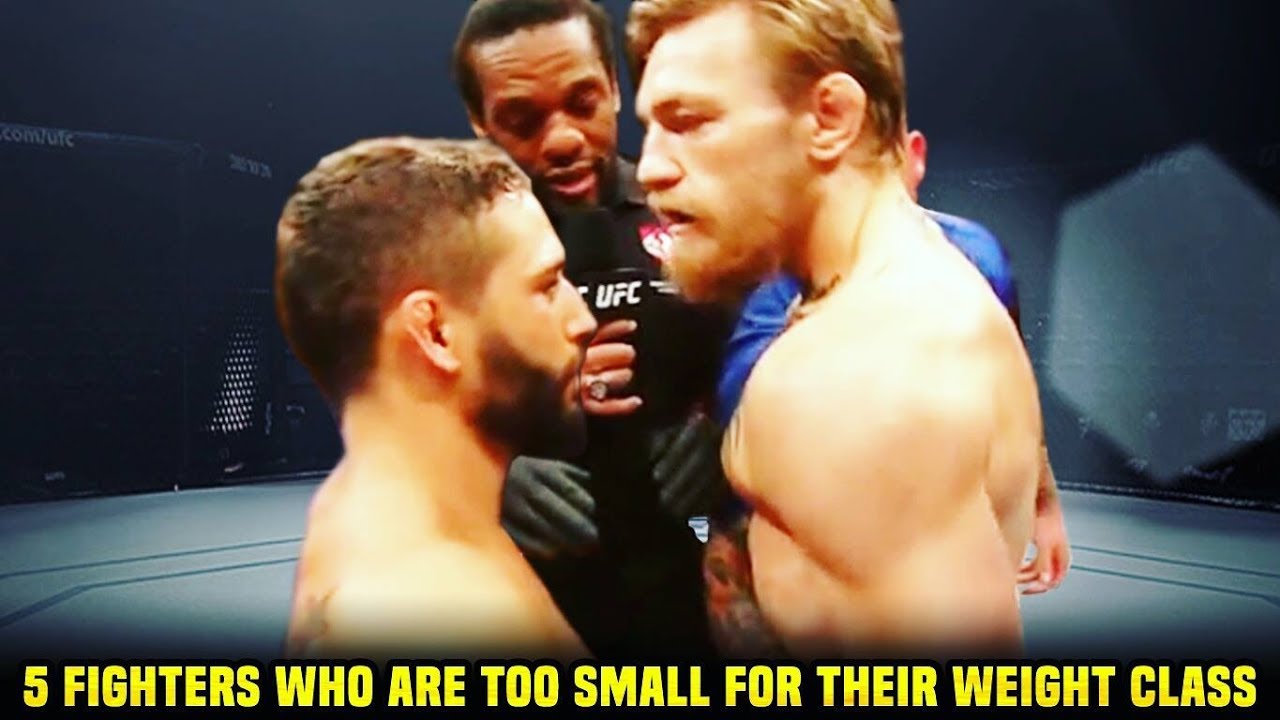 5 Fighters Who Are Too Small For Their Weight Class - YouTube