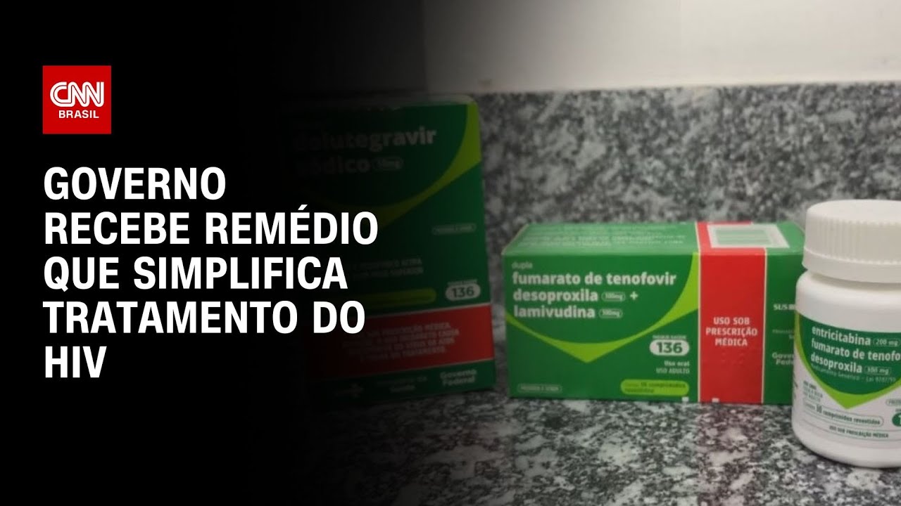 Governo recebe remédio que simplifica tratamento do HIV | LIVE CNN ...