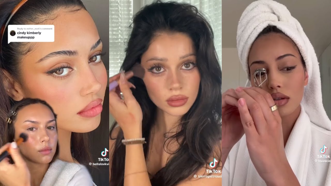 Cindy Kimberly make up tutorial tiktok compilation 💋 - YouTube