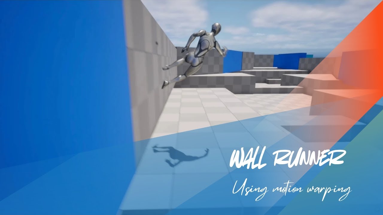 WALL RUNNER in Unreal engine 5 (using motion warping) - YouTube