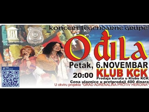 Koncert legendarne grupe ODJILA u Klubu KCK (prvi deo) - YouTube
