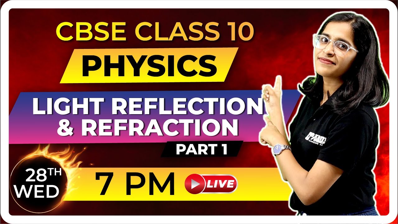 Class 10 CBSE | Physics | Light Reflection and Refraction | CBSE Exam ...