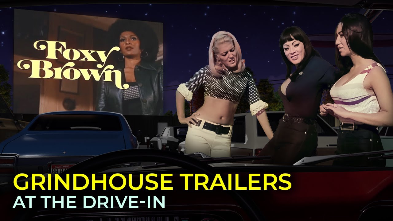 Grindhouse at the Drive-In | Exploitation & Horror Trailers | Movie ...