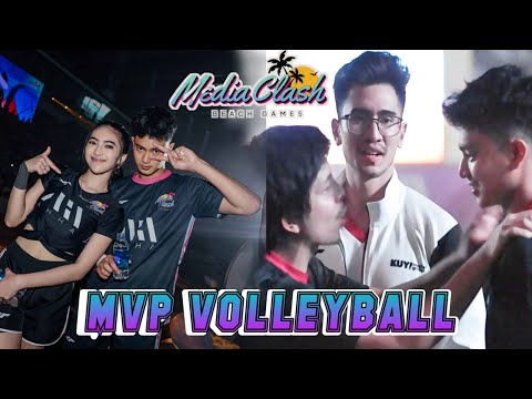 DUET LULI NASYWA DI EVENT MEDIA CLASS BERSAMA AHHA || MVP VOLLY BALL‼️