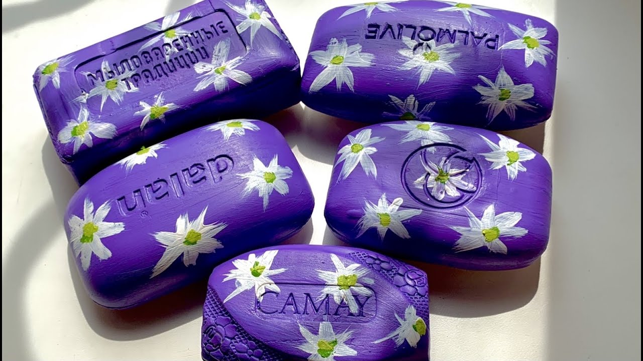 ASMR SOAP/Dry Soap carving/relaxing sounds *no talking* | Satisfying ...