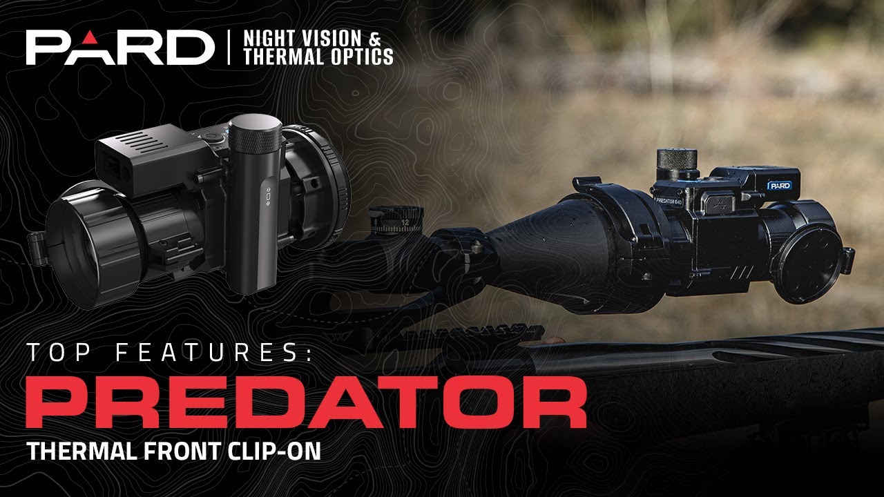 PARD Optics- Predator Thermal Clip-On Features - YouTube