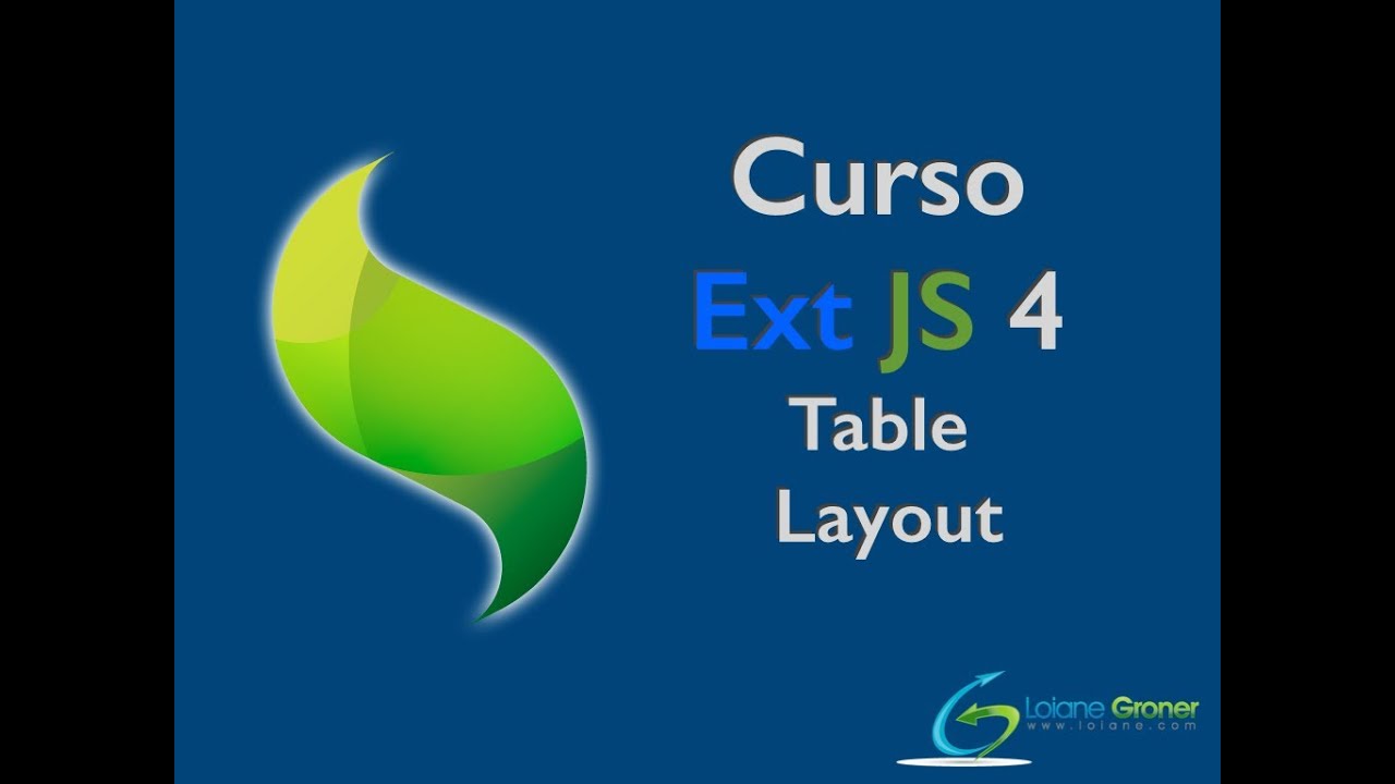 Curso Gratuito de ExtJS 4 - Aula 42: Table Layout - YouTube