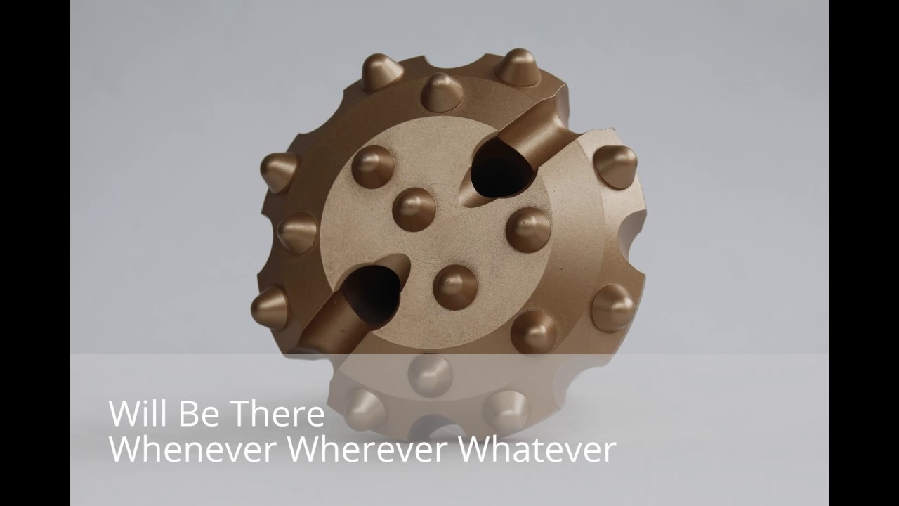 KKD.6 inch dth hammer/146mm dth bit/165mm dth bit - YouTube