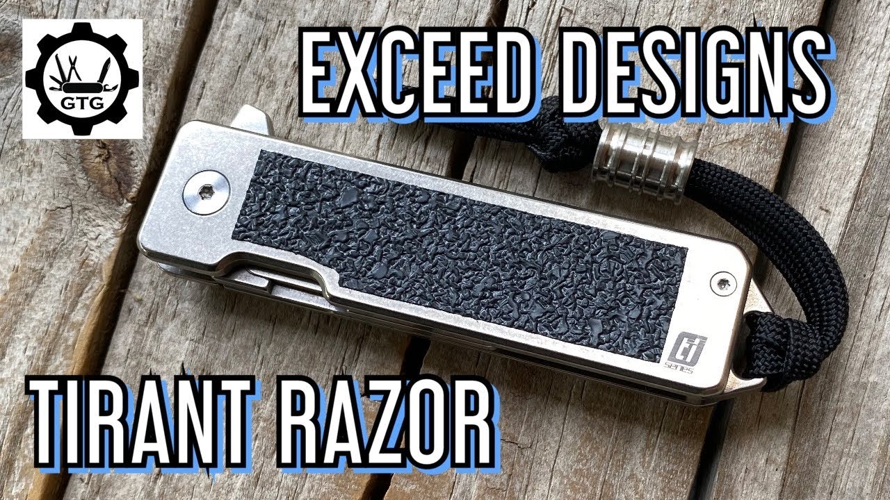 Exceed Designs Tirant Razor | An Overview - YouTube