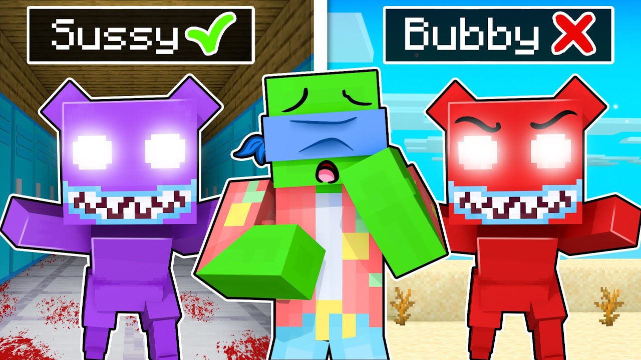 Guess the Correct SUSSY WUSSY in Minecraft! - YouTube