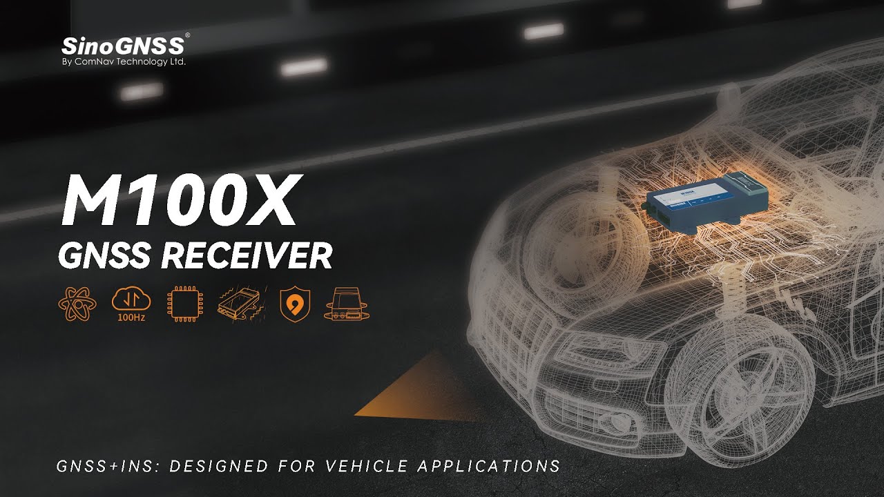 M100X GNSS Receiver - YouTube