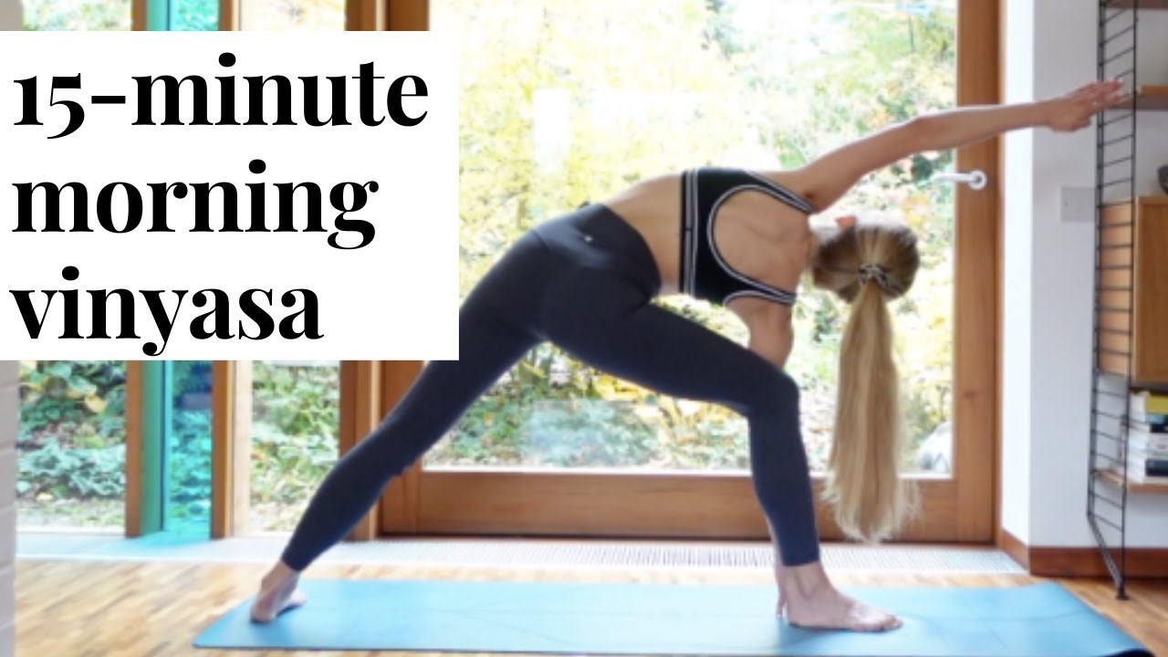 Morning Vinyasa Yoga with Sun Salutations to start your day perfectly ...