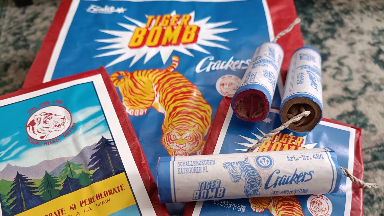Funke Tiger Bomb Crackers - YouTube