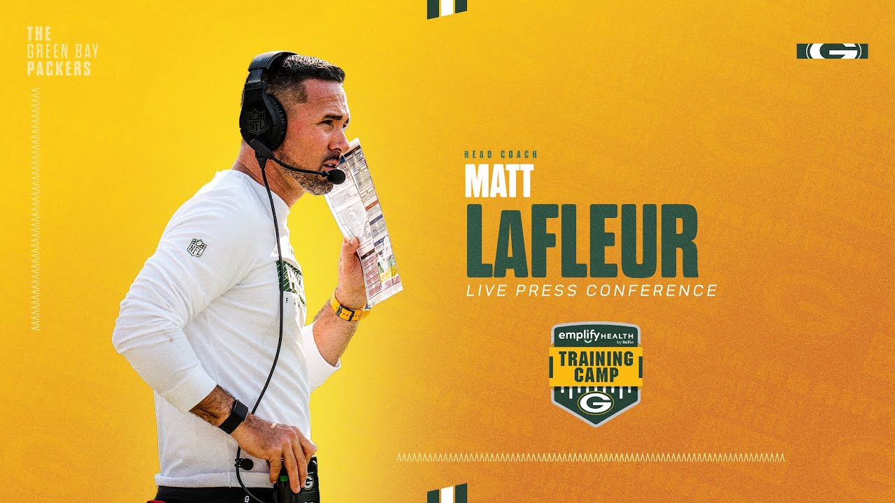 Head Coach Matt LaFleur Press Conference - YouTube