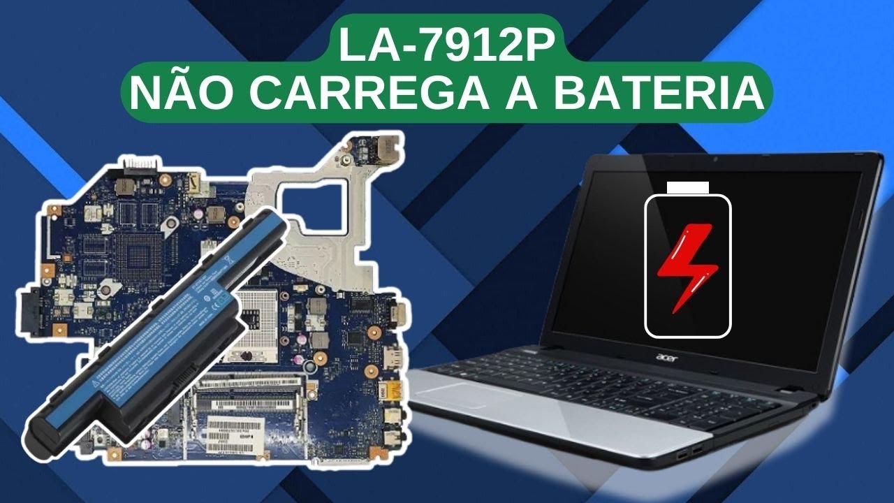 Solução diferente de todas que já tinha visto. Placa LA-7912P não ...