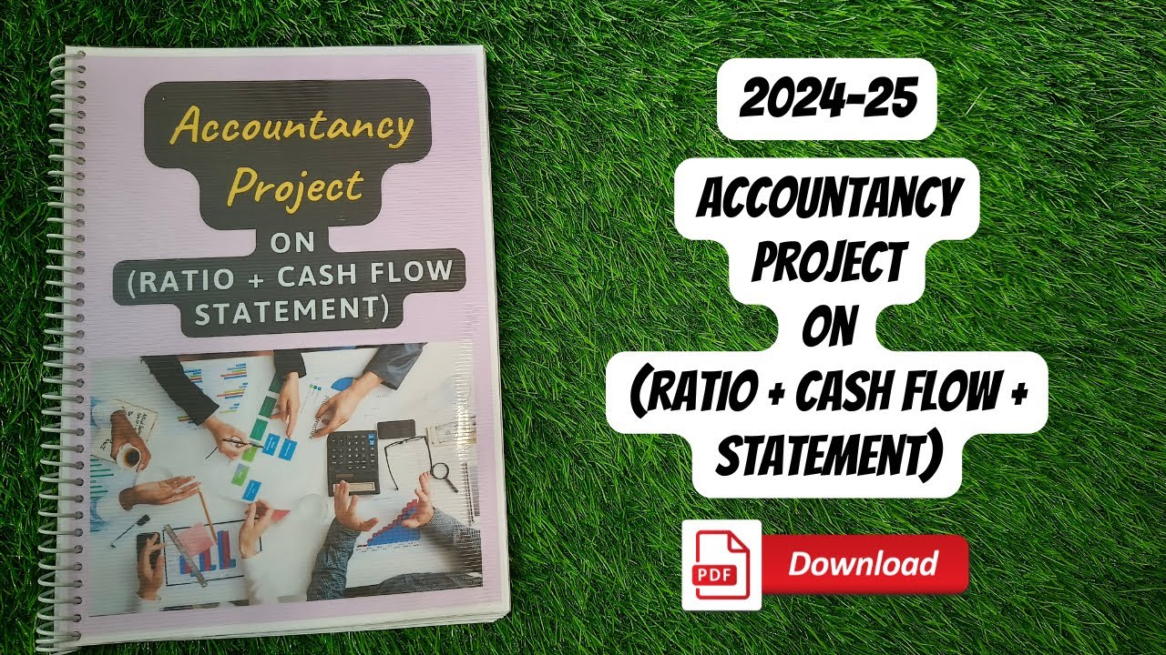 Comprehensive & Specific Project (Ratio + Cash flow Statement ...