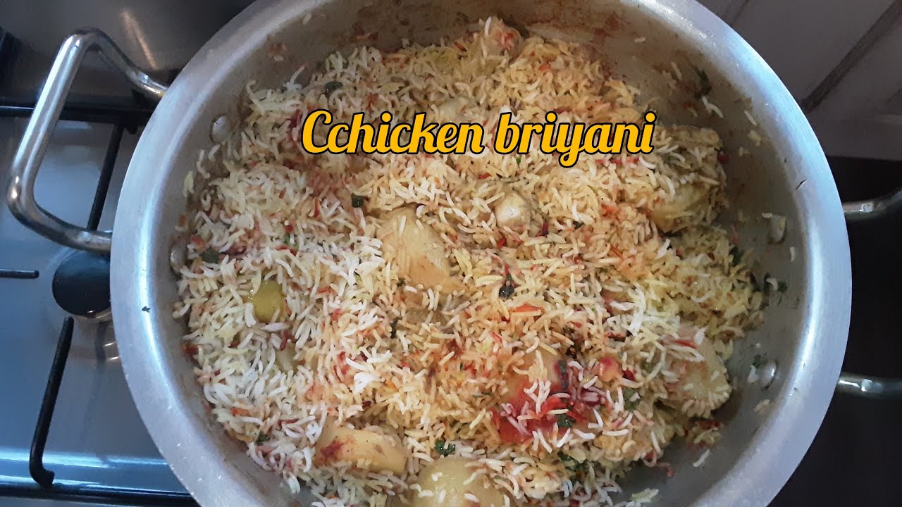 Chicken Biryani | Biryani recipe | Chicken and potato biryani | My food ...