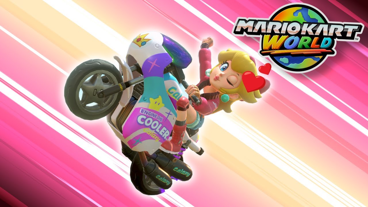 Mario Kart World: Mach Rocket With Touring Peach | Online Races 40 ...