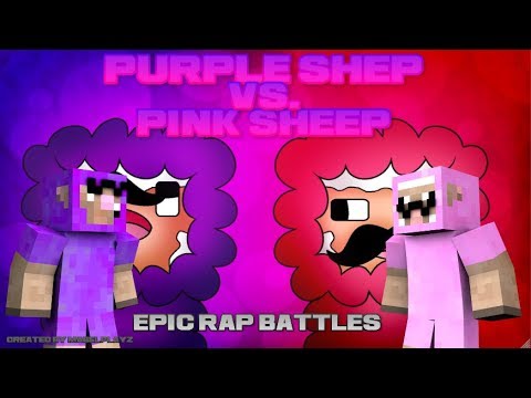Epic Rap Battle #1 - Purple Shep VS. Pink Sheep - YouTube