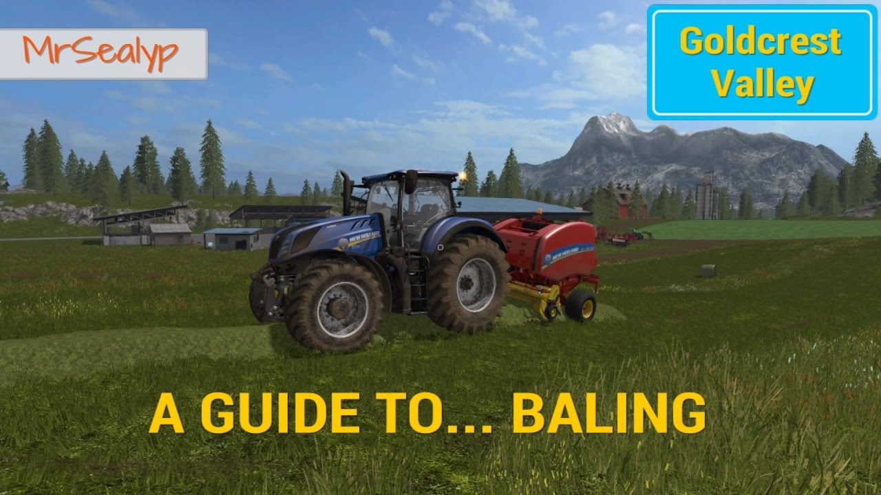 Farming Simulator 17 PS4: A Guide to Baling (How to... & Top tips ...