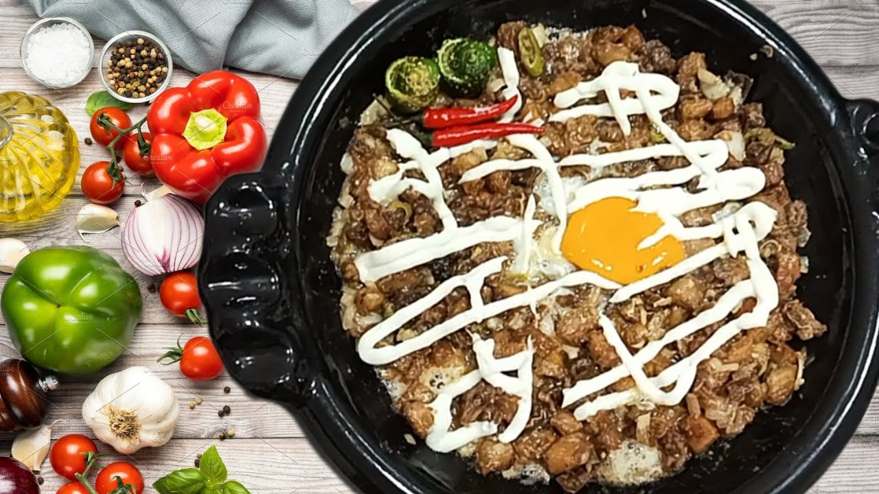 CRISPY PORK SISIG RECIPE - Pinoy Recipe | Ponan's tv - YouTube