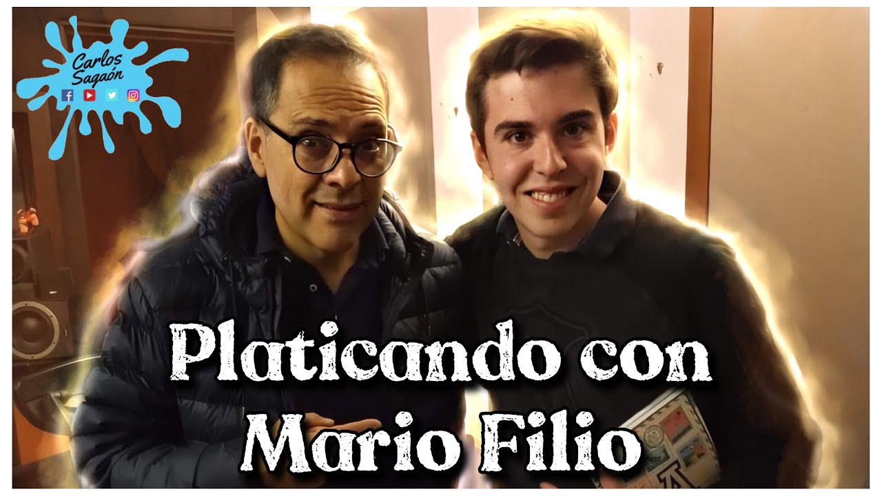 Platicando con Mario Filio. (Actor de doblaje) - YouTube
