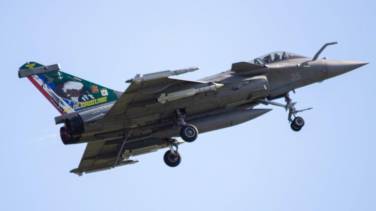 Rafale M Flottille 17F Marine Nationale - Air Legend 2023 - YouTube