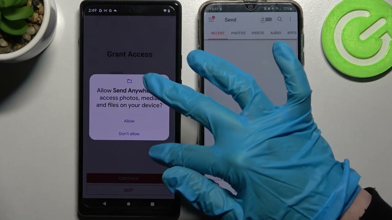 Transfer files from Google Pixel 6 to Samsung Device - YouTube
