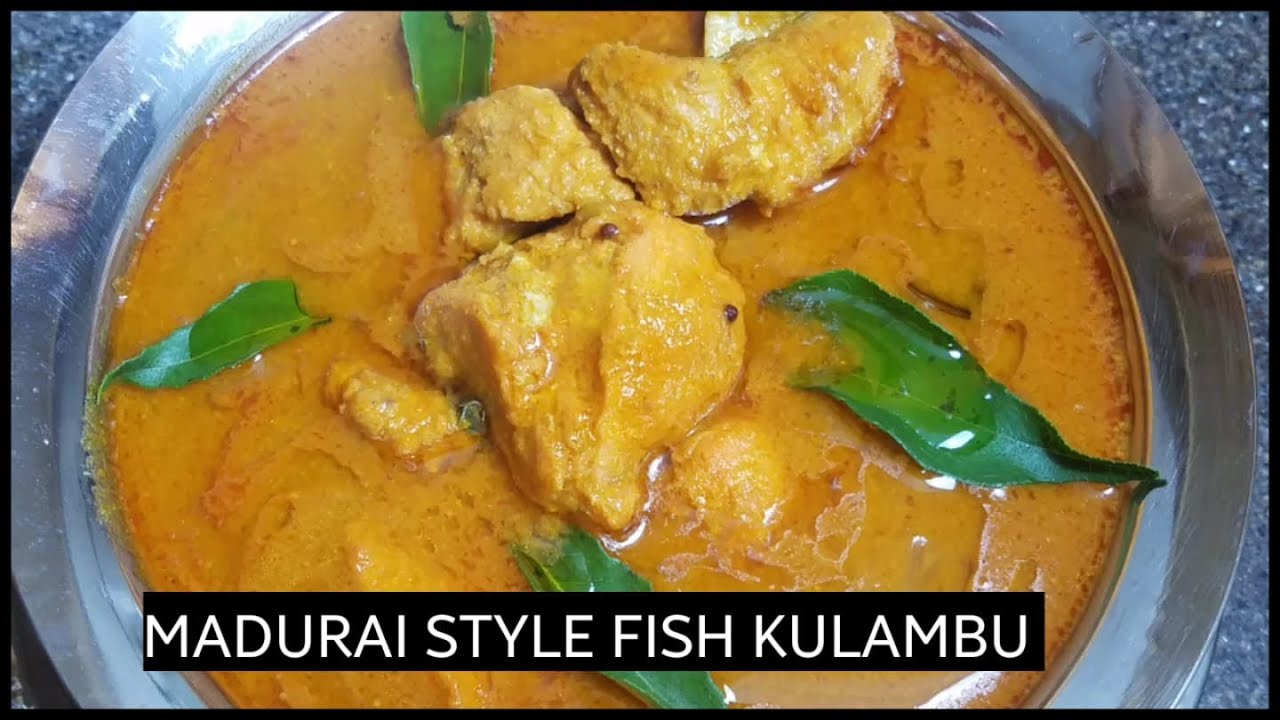 Fish Kulambu | Madurai style - YouTube