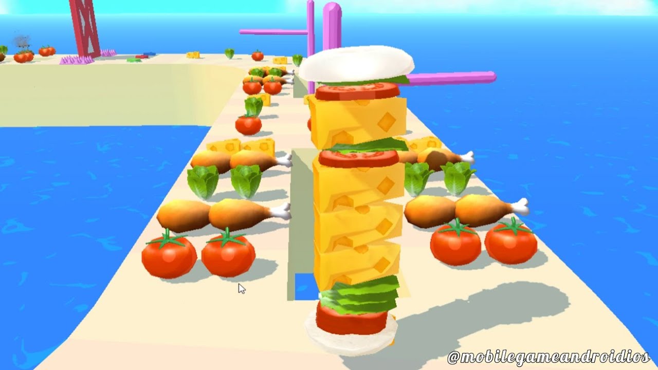 Sandwich Runner Gameplay Walkthrough Level - YouTube