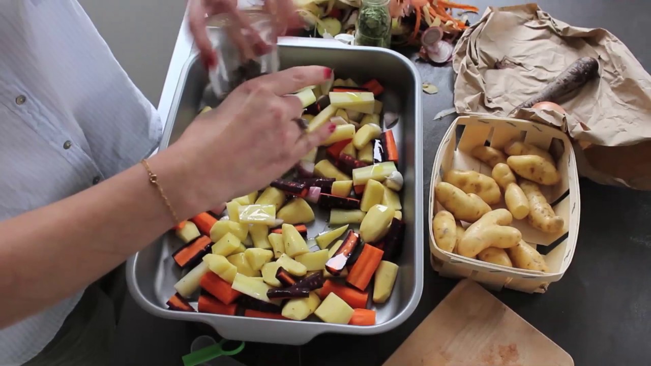 Roasted root vegetables - YouTube