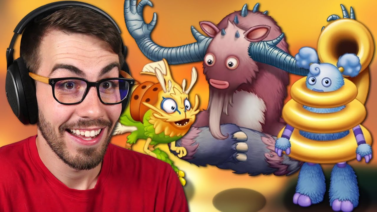 I Got ALL MONSTERS on Amber Island! (My Singing Monsters) - YouTube