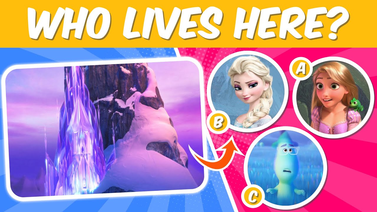Guess The DISNEY CHARACTERS with just a PLACE? (EASY-HARD) - YouTube