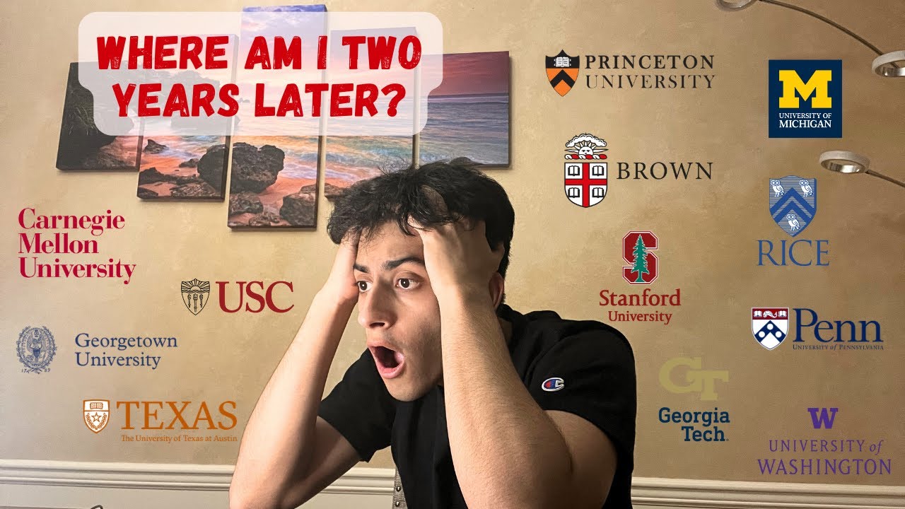 College Decision Reactions | Rejected From EVERYTHING?? (Ivies, T20s ...