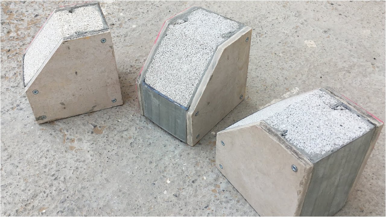 Lightweight cellular concrete can be used for screed insulating roofs ...