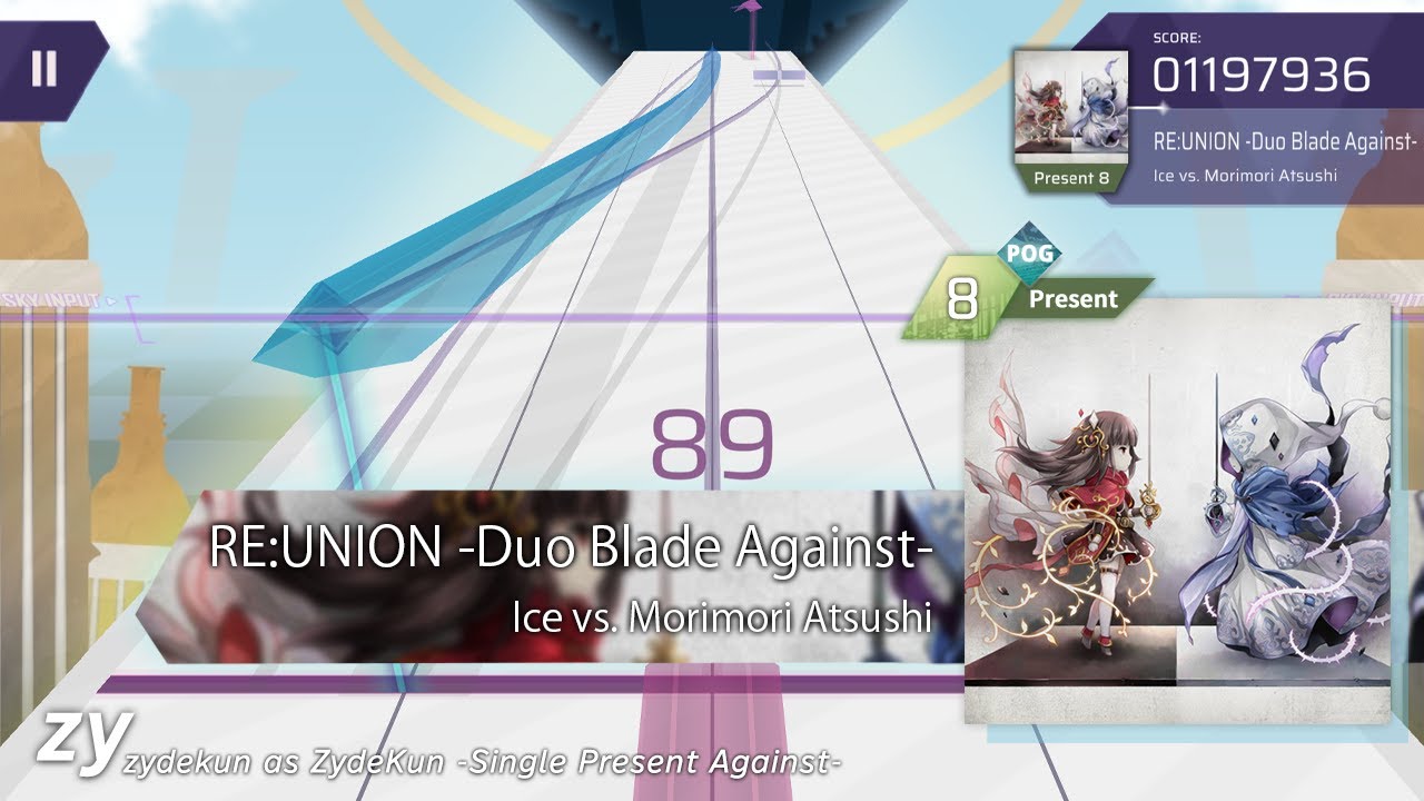 [ArcCreate] - RE:UNION -Duo Blade Against- - Ice vs. Morimori Atsushi ...
